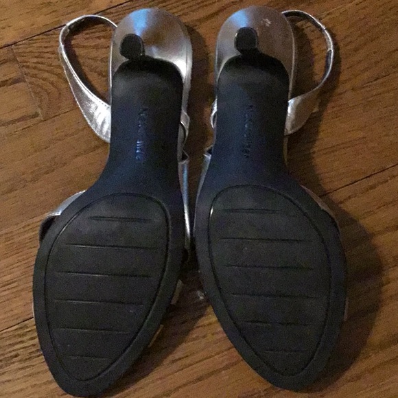 Naturalizer | Shoes | Silver Sandals | Poshmark